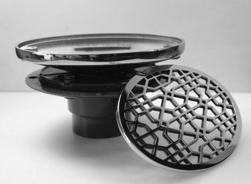 Oval Drain Shower Drain Kit by Designer Drains