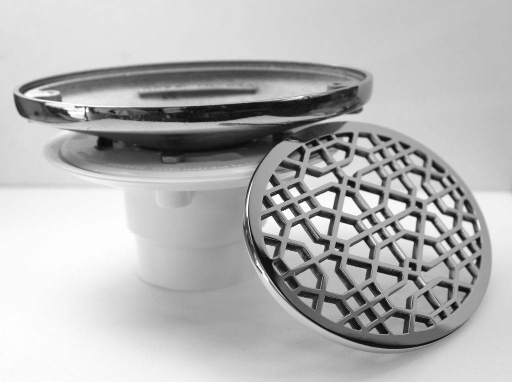 Oval Drain Kit - Architecture Moresque No. 1 by Designer Drains