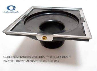 California Faucets Styledrain Throat & Tile Frame 9178-UG-2 | Designer ...