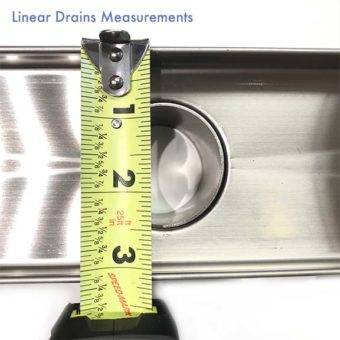 Linear Drain - Trench Drain | Greek Key™ by Designer Drains