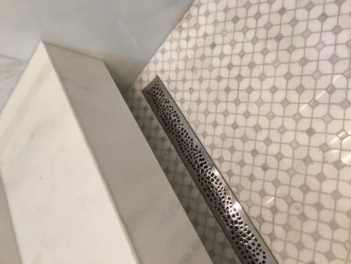 Linear Drain - Trench Drain | Random Squares™ by Designer Drains