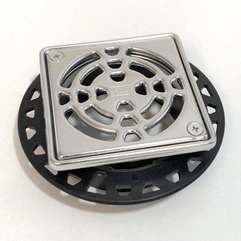 Oatey Square Shower Drain / Strainer #42320 with ABS drain body