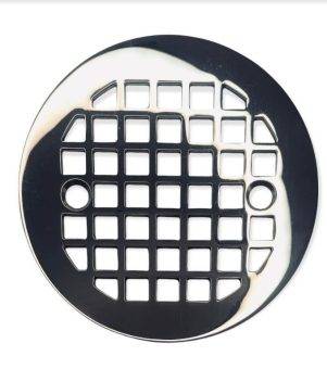 Custom 4-1/2" Round Drain Cover with 2-5/8" CTC. x 1/16" Thick, Geo No ...
