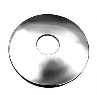 Round and Square Escutcheon Plates, by Designer Drains
