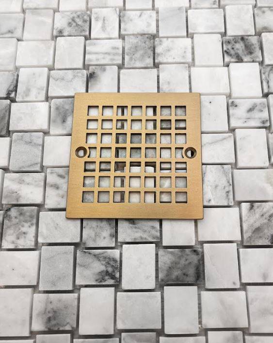 Square Shower Drain Cover, 42320 Replacement – Geo. No.7